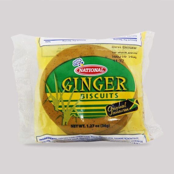 National Ginger Biscuit 36g • Store To Door Jamaica